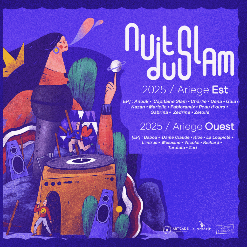 ÉCOUTER LES SLAMS DE LA NUIT DU SLAM 2025 ! | Art'Cade